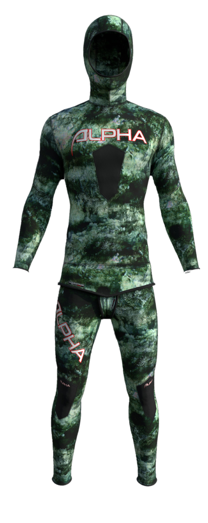 Mute Alpha su misura da pescasub e apnea liscio,foderate, mimetiche